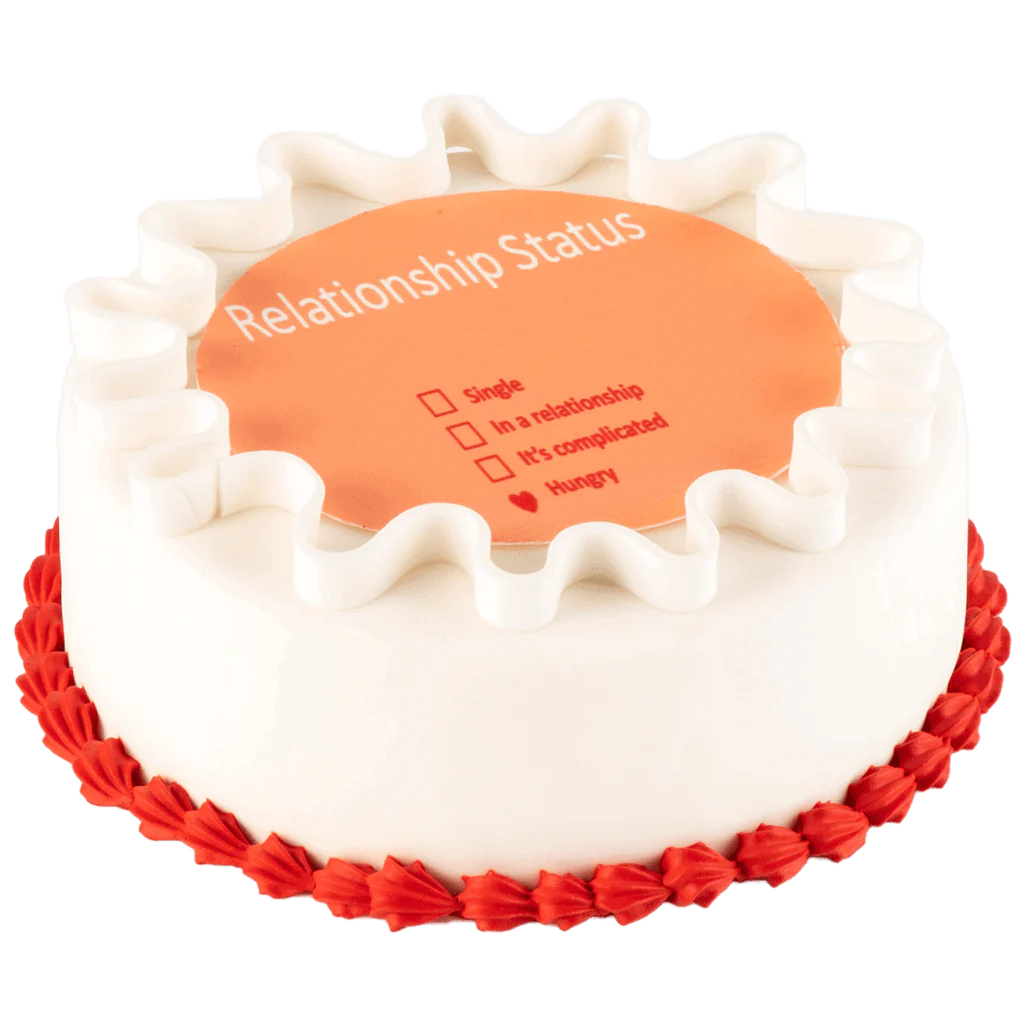 Single’s Fun Cake - Surprise Flowers Dubai